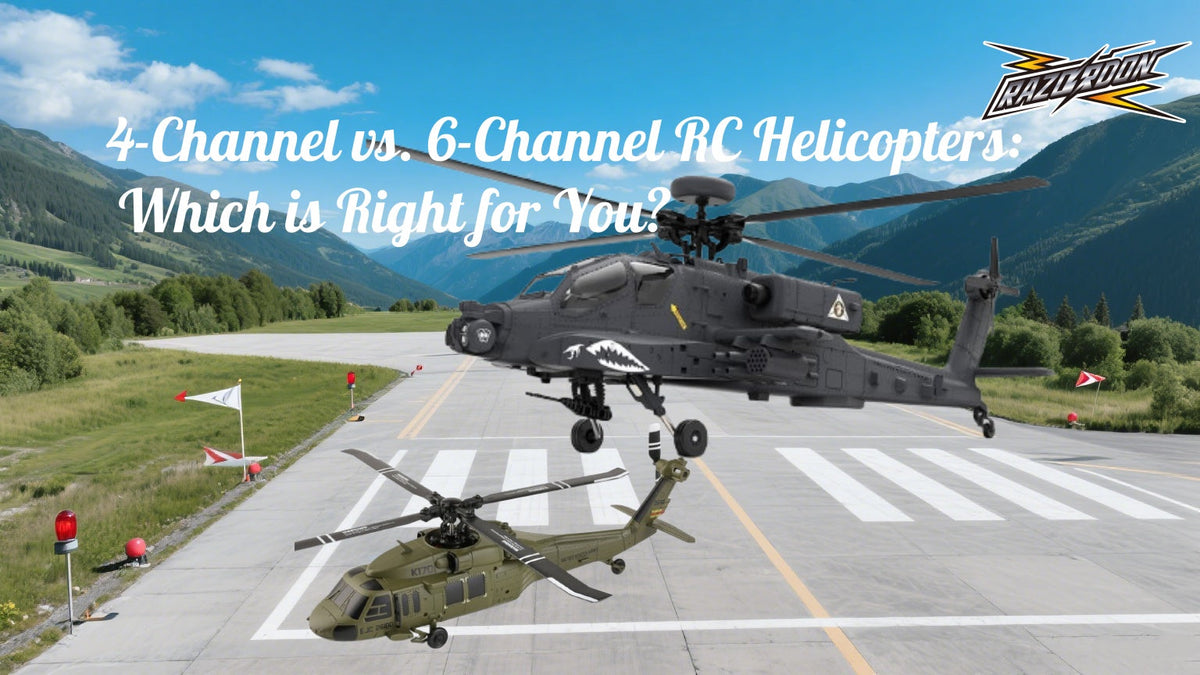 4-Channel vs. 6-Channel RC Helicopters: Which is Right for You? – Razordon