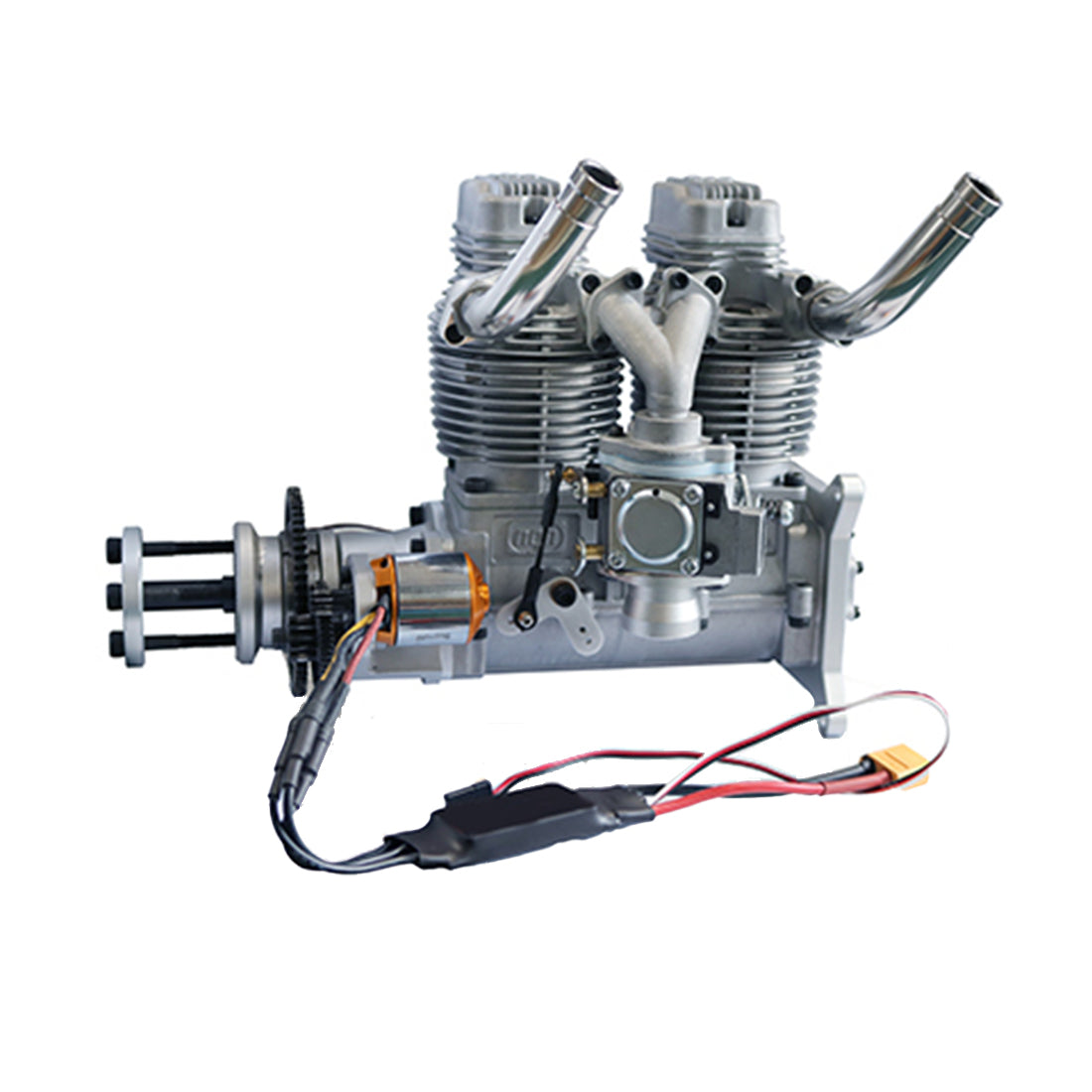NGH GF60i2‑E 60cc Twin‑Cylinder RC Engine – 4‑Stroke Gas Power – Razordon