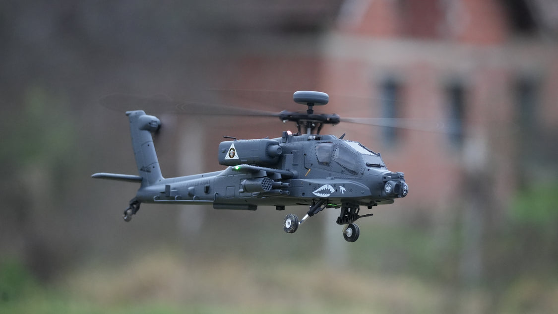 YU XIANG F11-S AH64 Apache RC Helicopter – Realistic Combat Style ...